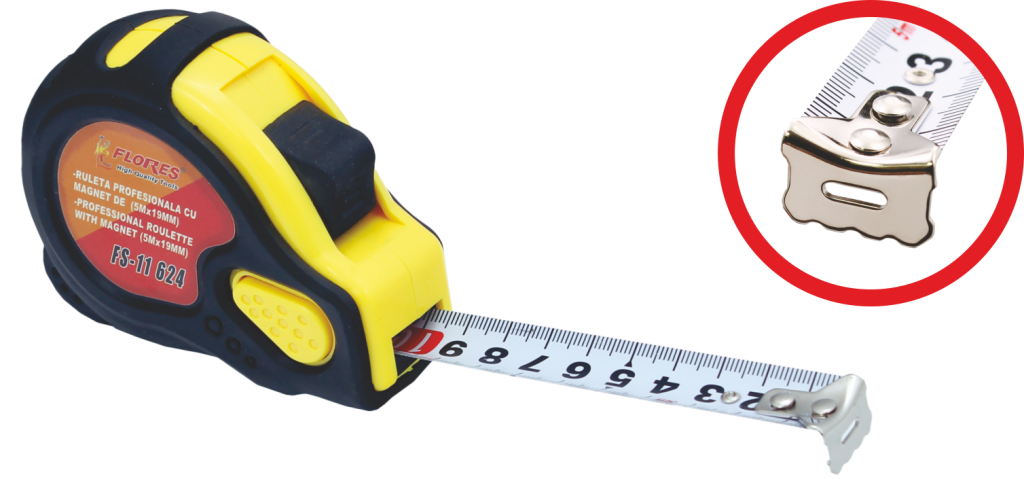 Ruleta profesionala cu 2 functii (5Mx19MM) – Magazin Flores Grup